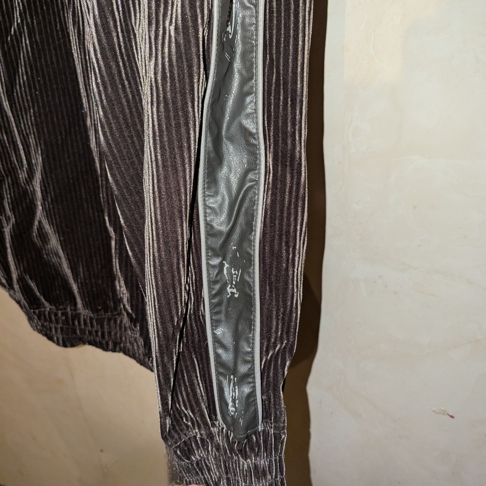 Vintage Pimp Juice Cordaroy Velour Track Jacket Brown Nelly Y2K 2XL ...