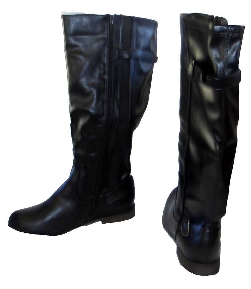 NEW CITY CHIC CILLA BLACK KNEE HIGH BOOTS EU 42, 11 B | eBay