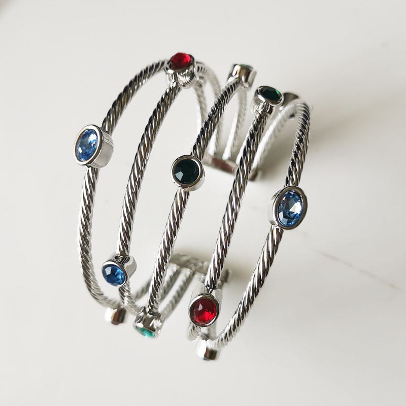 New Premier Designs Open Bangle Cuff Gift Fashion Women Party Holiday ...