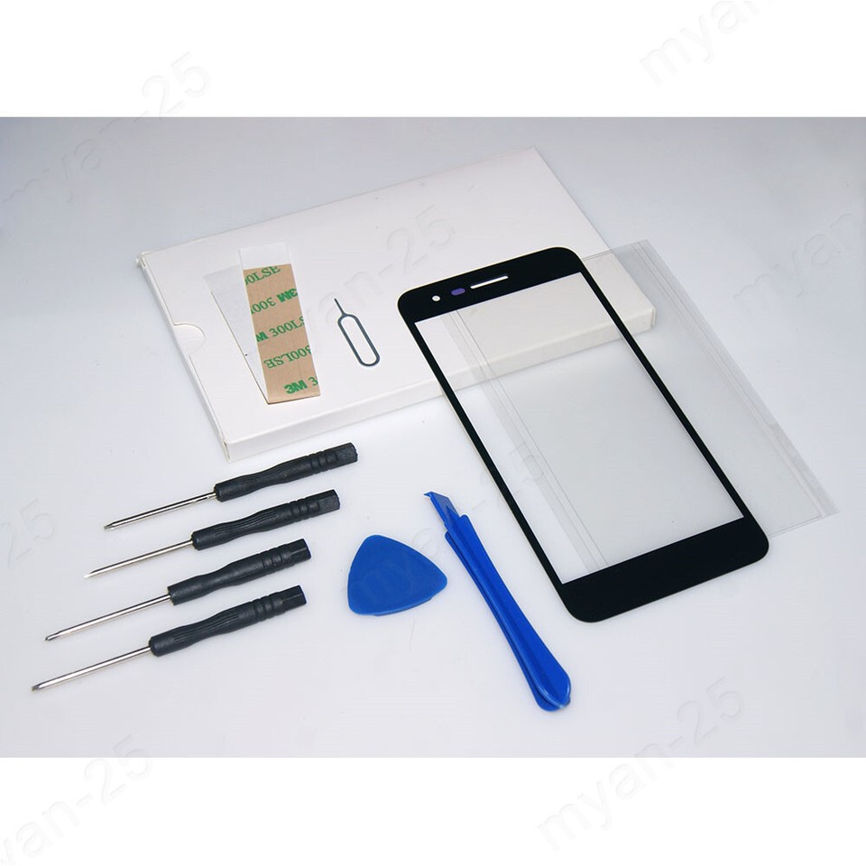 For TracFone LG Rebel 4 L212VL Front Glass Lens Screen Replacement ...