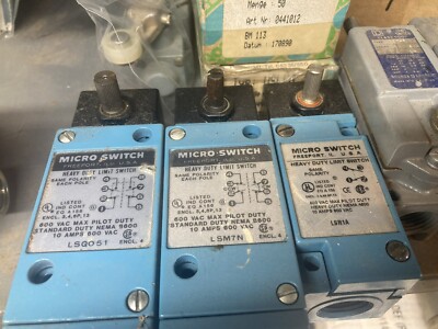 Honeywell Micro Switch - Heavy Duty Limit Switch, LSR1A New | eBay