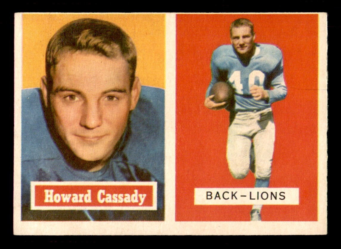 1957 Topps Football #80 Howard Cassady NM | eBay