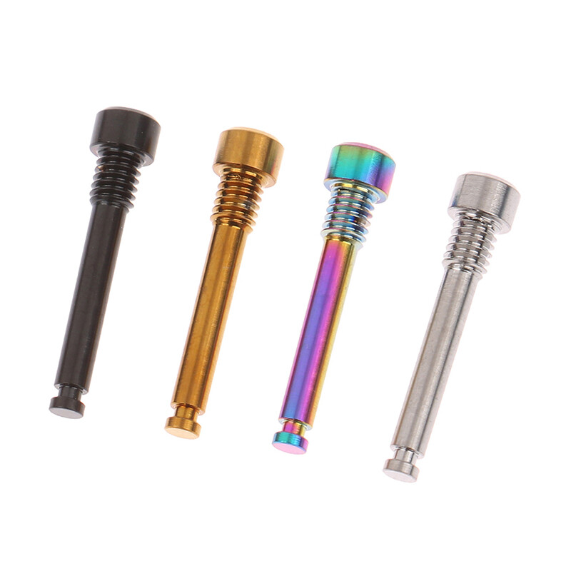Bicycle M4 Bolts Titanium Alloy Mountain Bike Oil Disc Pad Screws Round ...
