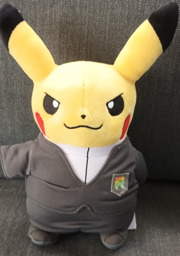Rare Pikachu Boss Gokko Plush Pokémon Center Limited edition Team ...