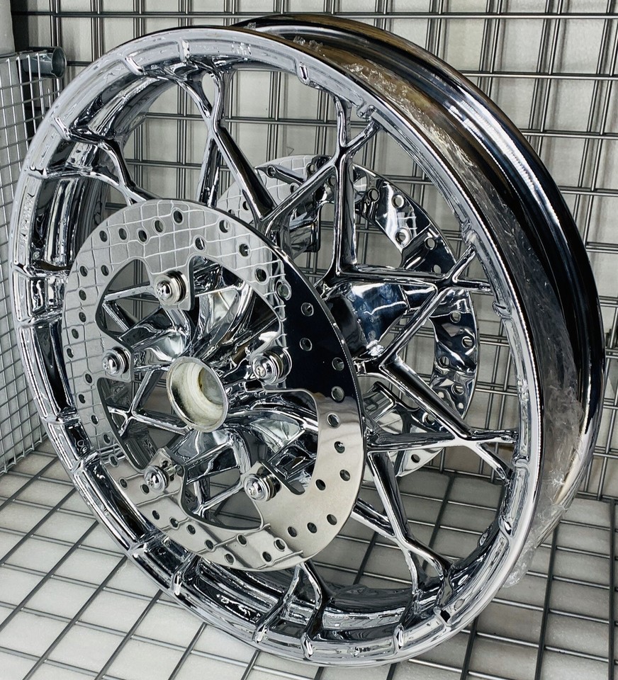HARLEY PRODIGY FRONT CHROME WHEEL 2020 -23 OEM STREET GLIDE TOURING ...