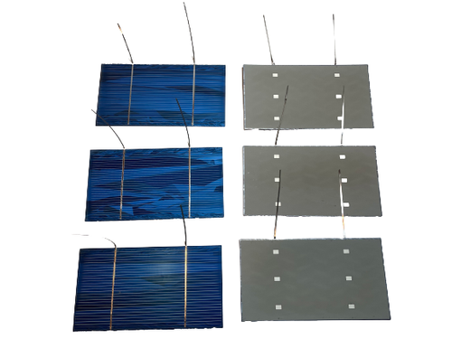 36/Tabbed/ 3x6 .5v 3.6A Multi-Crystalline Silicon Solar Cells | eBay