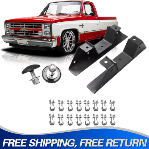 Upgrate Rear Bolt-on C Notch Frame Kit Square body For 73-87 Chevy C10 ...