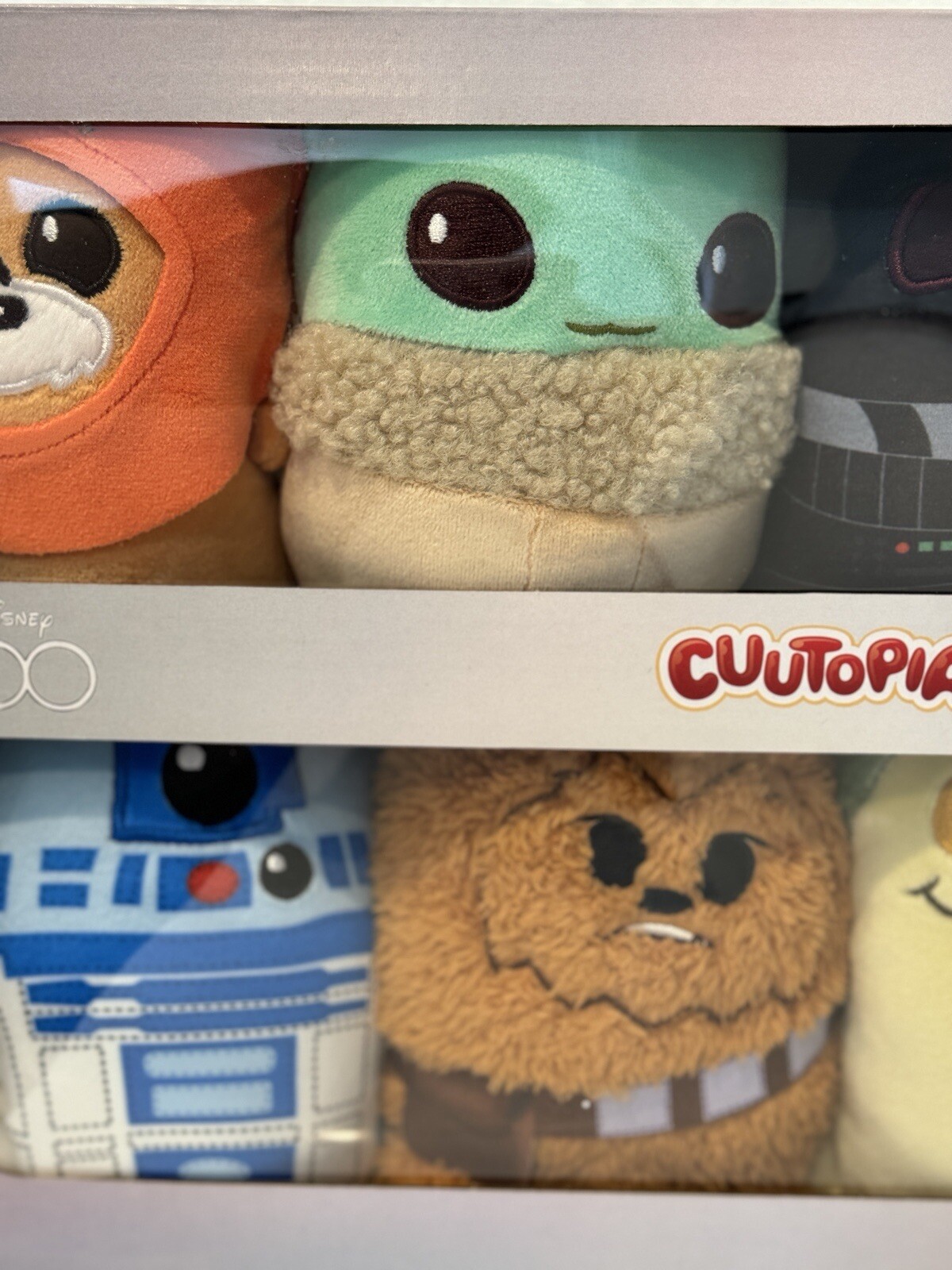 Disney 100 Star Wars Cuutopia 5” Squishy Plush 8 pack set for sale ...