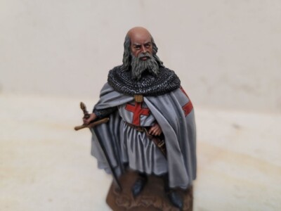 Toy lead soldier,Jacques de Mole,painted by Ukrainian,collect ...