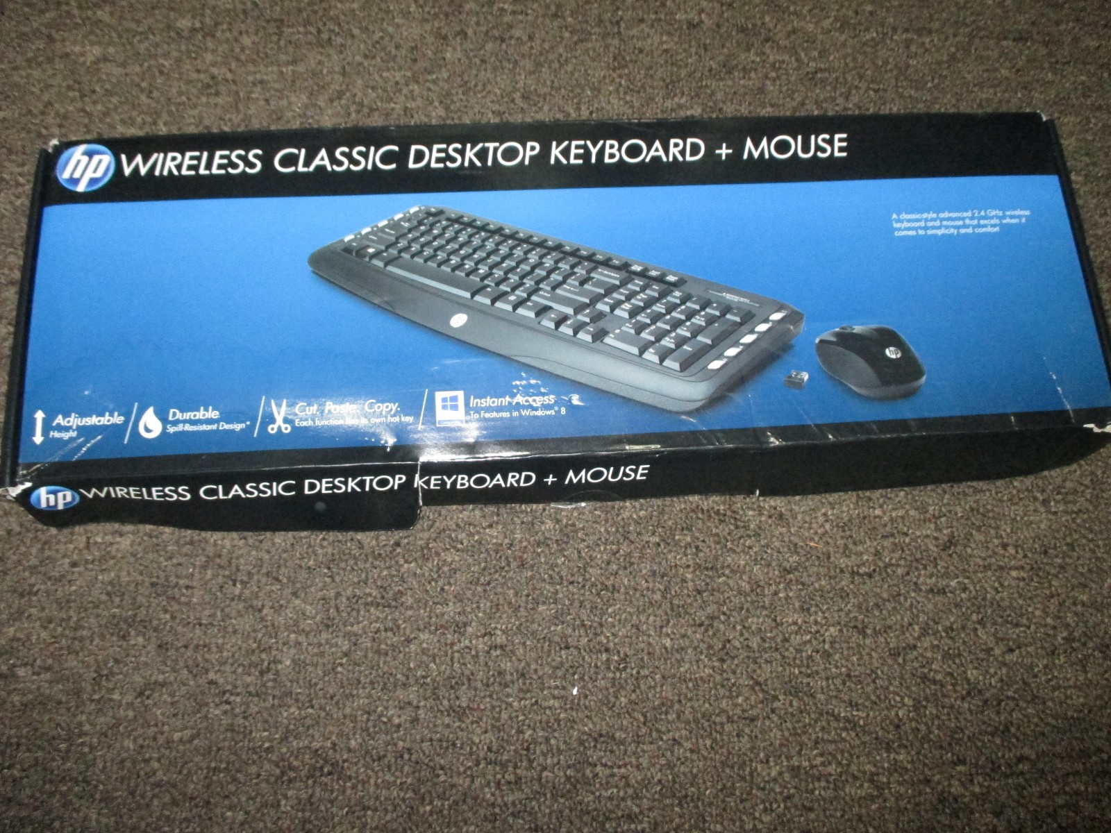HP Wireless Classic Desktop Keyboard & Mouse LV290AA#ABA 886111610266| eBay