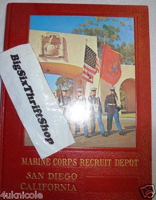 Marine Corps Recruit Depot MCRD USMC San Diego 1976 Yearbook 1004 Boot ...