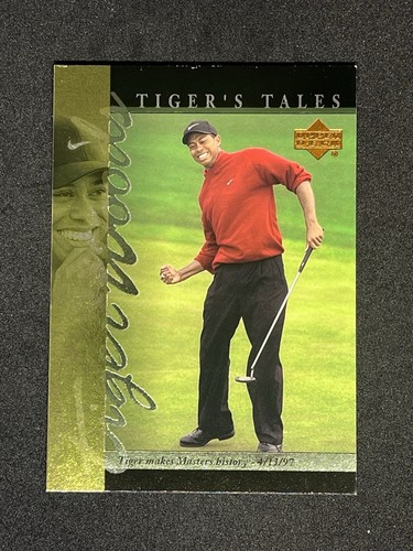 2001 Upper Deck Tiger's Tales #TT15 Tiger Woods | eBay