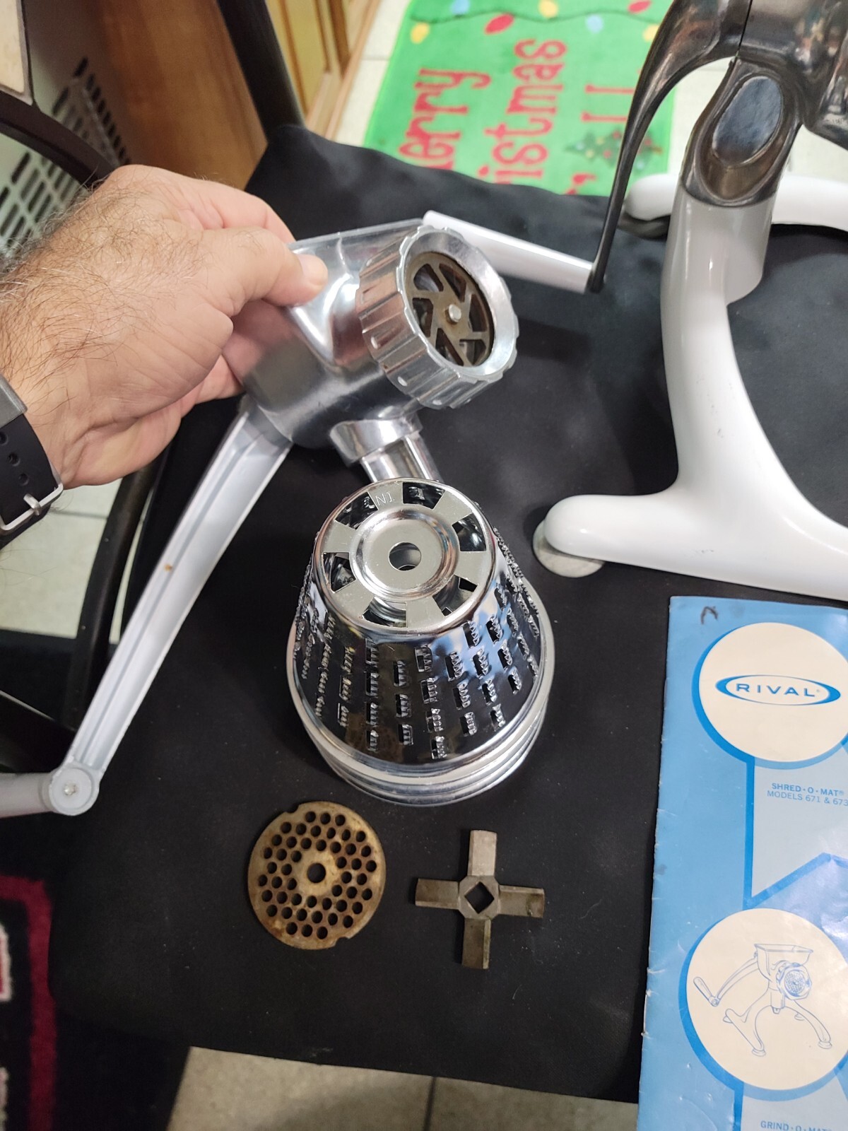 Kitcheneer AK377 Shred-O-Mat & Grind-O-Mat Rival Kitchen Grinder ...