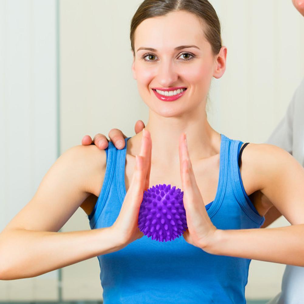 PVC Spiky Massage Ball Fitness Muscle Relax Hedgehog Physiotherapy ...