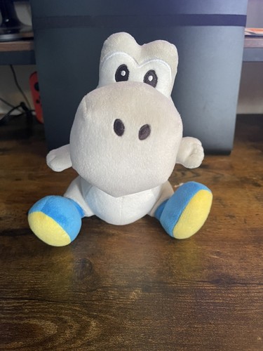 Super Mario All Star Collection 8" Gray Yoshi Plush Japan Release | eBay
