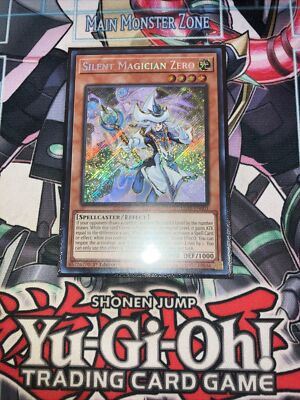 Silent Magician Zero Secret Rare LEDE-EN003 Yugioh Shining Sarcophagus ...