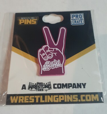 Pro Wrestling Crate Exclusive The Acclaimed "Scissor Me" Lapel Pin AEW ...