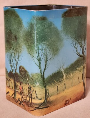 PRO HART 75 Tin FENCE MENDERS 14 x 12 cm 20 cm High NO LID Good ...