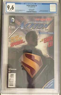 GUNN's ELSEWORLDS! 1ST CAL ELLIS Action Comics #9 Combo Pack Variant ...