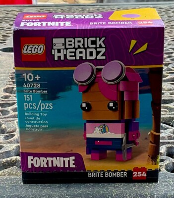 LEGO 40728 -- Brickheadz Fortnite Brite Bomber -- NEW SEALED 151 pcs ...