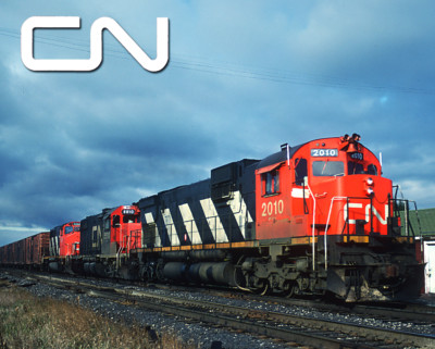 Canadian National ALCO/MLW C630M Photo Metal Sign | eBay