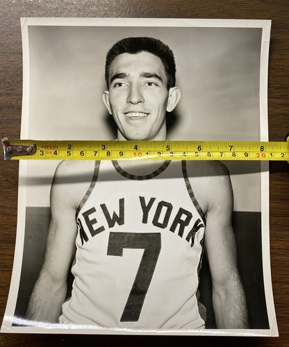 RARE 1955-56 New York Knicks Gene Shue Original Photo Madison Square ...