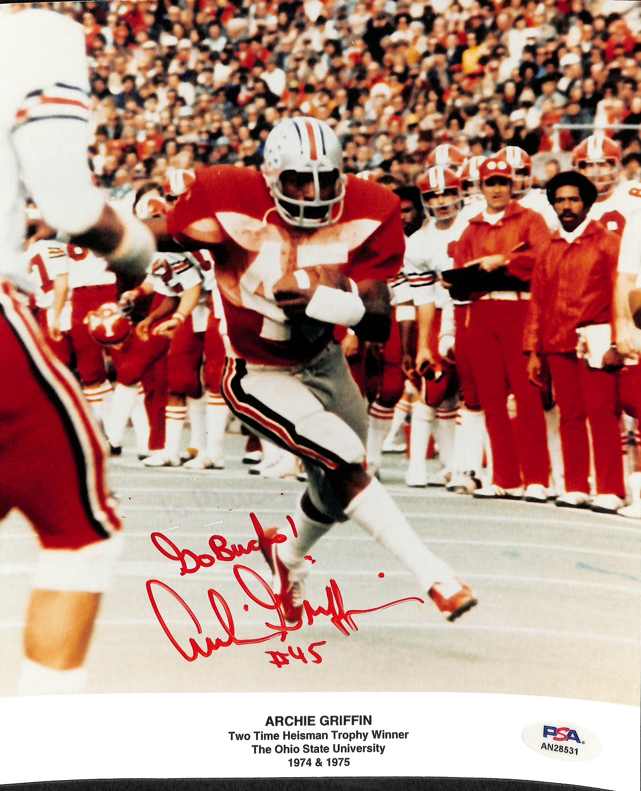 Archie Griffin | Autographed Football Memorabilia & NCAA Merchandise