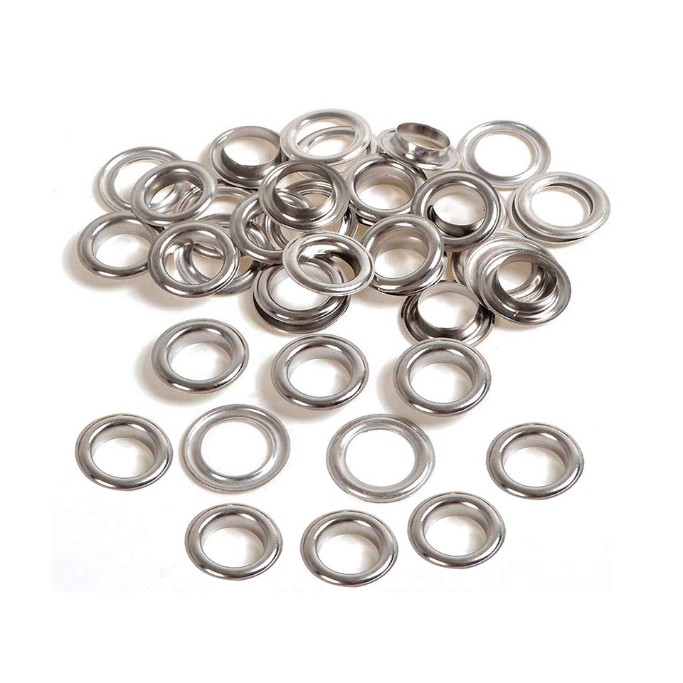 14mm - 20mm Eyelets With Washers Round Iron DIY Tarpaulin Vinyl Banner ...