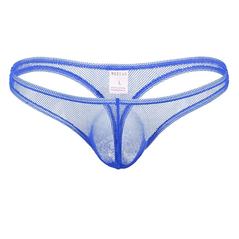 Breathable and Sexy Men's Sheer Panties G String T Back Briefs Thong ...