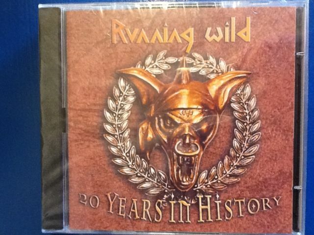 Running Wild - 20 Years in History 2cds Best of Hits Heavy Metal for ...