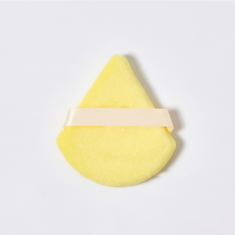 1 Pc Triangle Velvet Powder Puff Flours Mini Face Makeup Sponge Soft ...