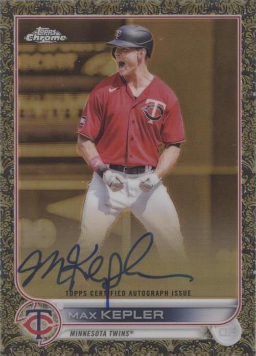 2022 Topps Gilded Collection - Gold Etch Autographs Max Kepler #GEA-MK ...