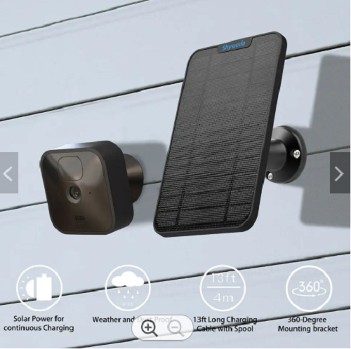 Solar Panel charging 3000mah Battery for Blink Outdoor/Blink XT2/XT ...