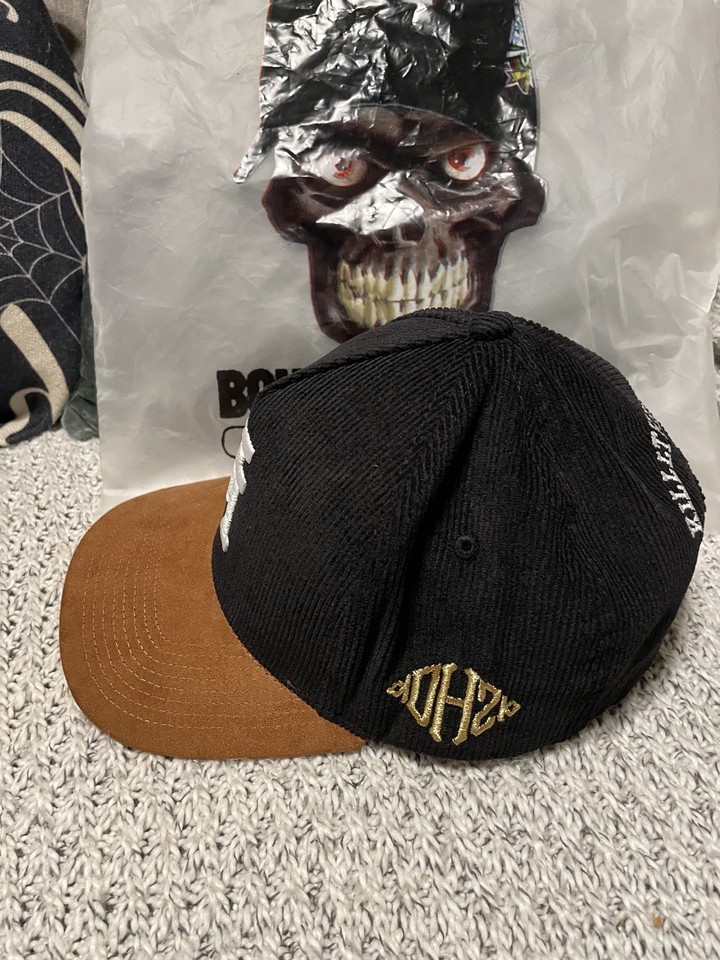 KTHLA Kill The Hype LA Dodgers Snapback Hat Black Corduroy/Brown Suede ...