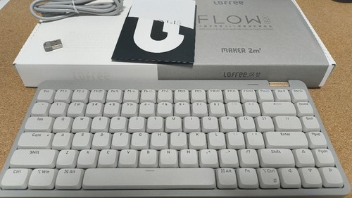 Lofree Flow Bluetooth Keyboard Gray Low Profile Mechanical Keyboard For ...