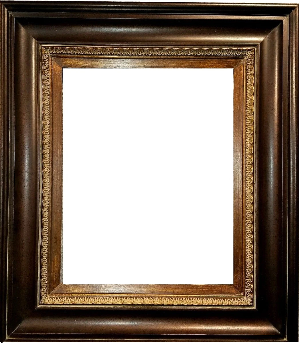 Dark Brown Wood Frame