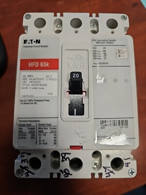 Circuit Breakers - Hfd 65K 3 Pole