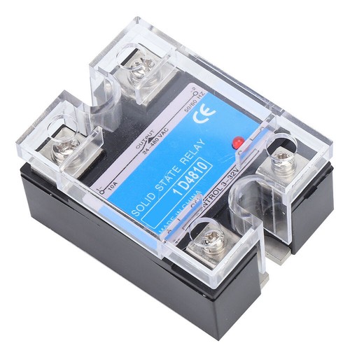 Solid State Relay 3-32VDC Input 24-480VAC Load DC AC SSR Electrical ...
