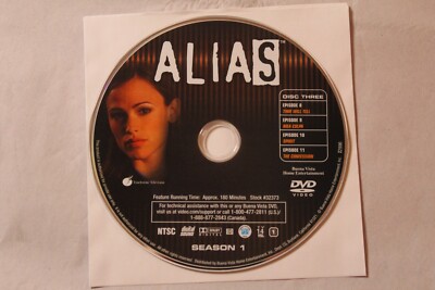 Alias - Season 1 Disc 3 Eps. 8-11 (DVD, 2009) | eBay