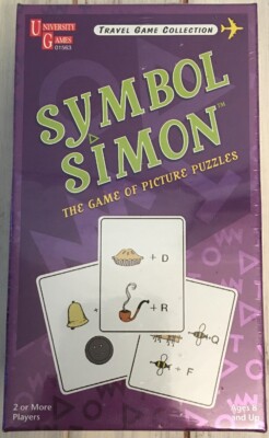 NEW & SEALED * Symbol Simon The Game Of Picture Puzzles Ages 8 & Up ...