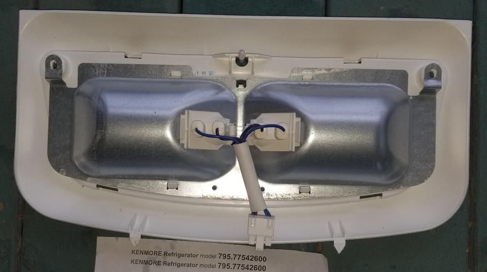 Kenmore Refrigerator Complete Lamp Socket Assembly Part # EAG62831801 ...