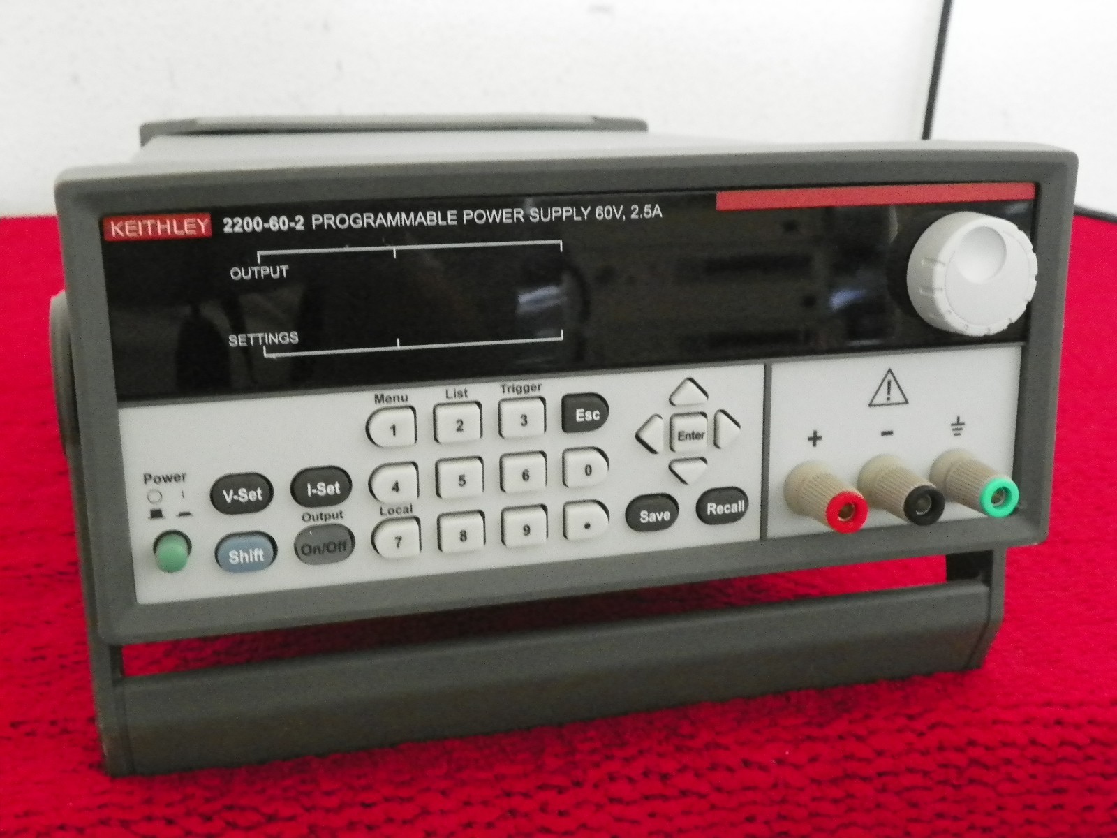 Keithley 2200-60-2 60V 2.5A Programmable DC Power Supply 90 DAY ...