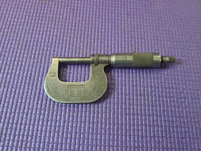 Micrometers - 0 To 1 Inch