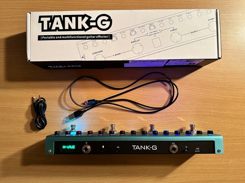 TANK - G Pure Digital Multi Effects Guitar Pedal Effector Reverb Delay ...