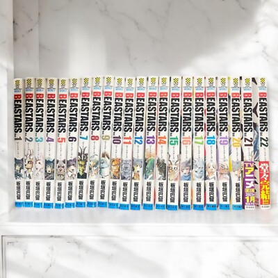 [Japanese Ver] BEASTARS Vol.1-22 Edition Comic Manga Lot Books Complete ...