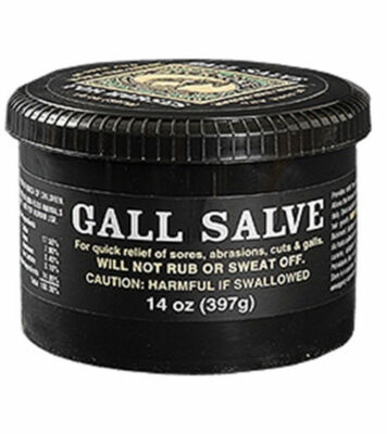 Equine Gall Salve 14oz Saddle Sore Wound Cream Emollients Astringent ...