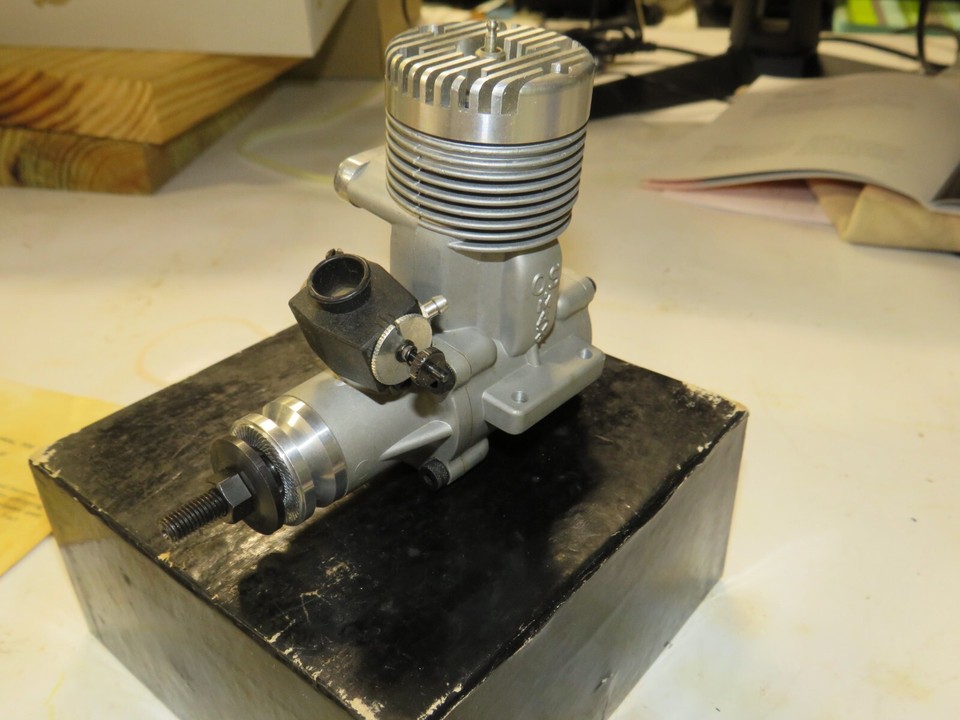 Vintage OS Max 60 SR R/C Airplane engine & Muffler-New-No Original Box ...