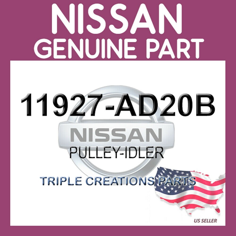 Genuine Nissan OEM 11927-AD20B PULLEY-IDLER 11927AD20B | eBay