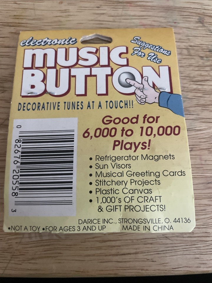 Vintage Christmas Electronic Music push Button Push Jingle Bells | eBay