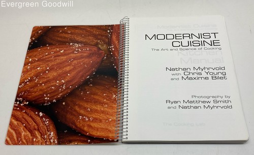 Modernist Cuisine Vol. 6 Kitchen Manual Cookbook The Cooking Lab Spiral ...